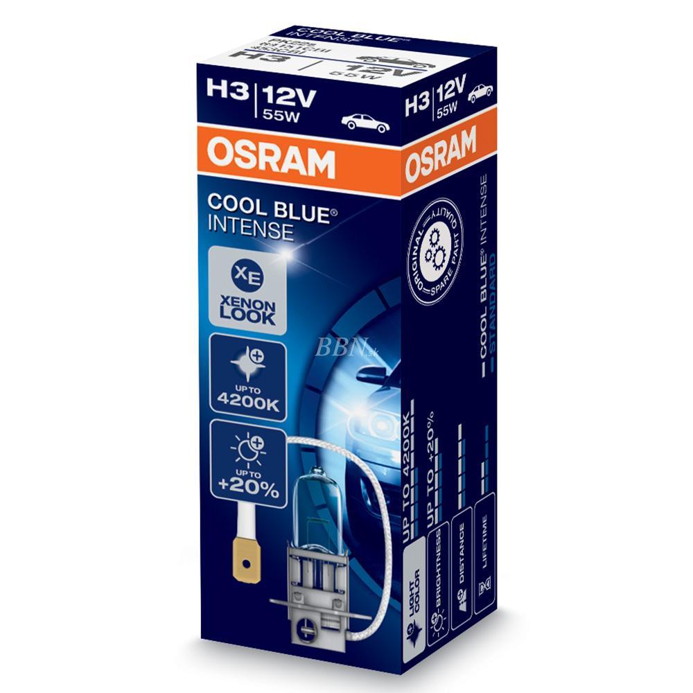 Osram H3 12V 55W PK22s Cool Blue Intense | BBN E-Shop
