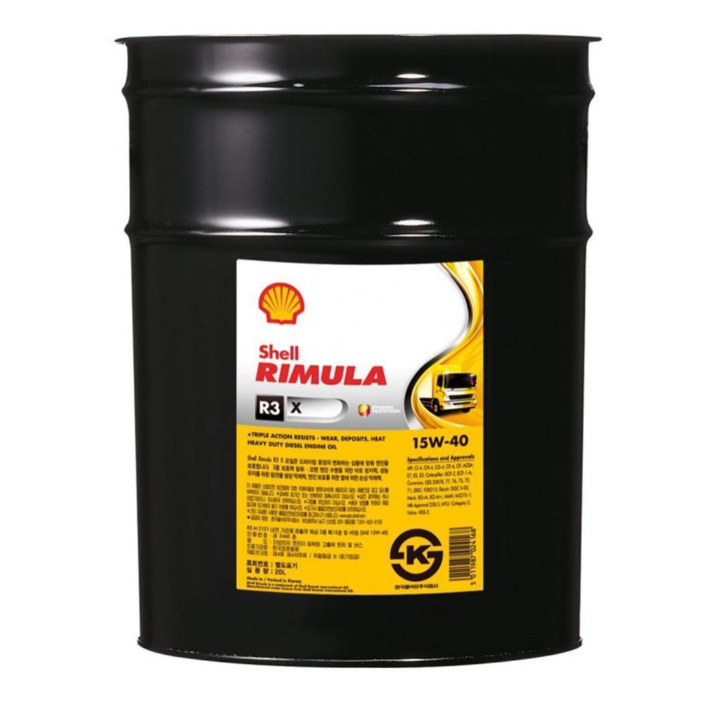 Shell Rimula R3 X 15W-40/20L | BBN E-Shop