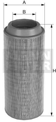 filter vzduchový mann C 271340 | BBN E-Shop