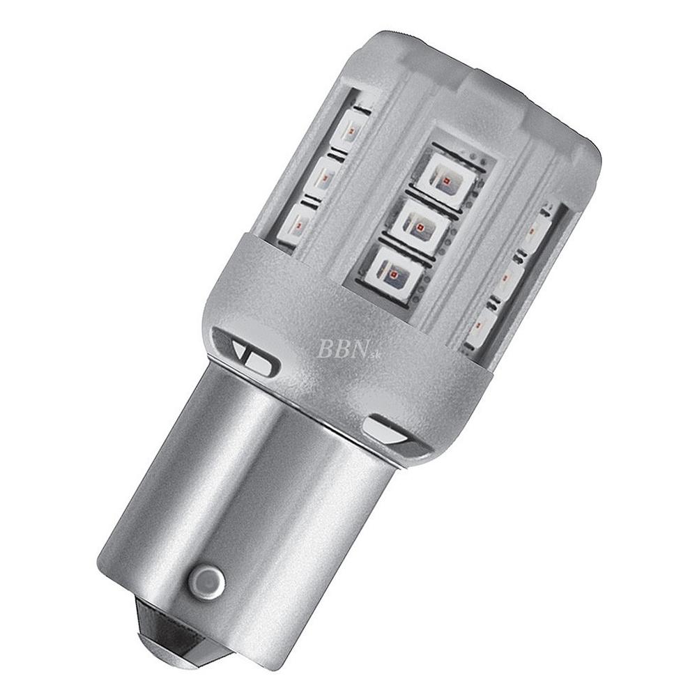 Osram LED Standard P21W 12V 3W BA15S Red blister | BBN E-Shop