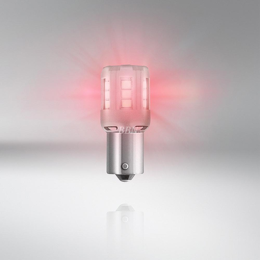 Osram LED Standard P21W 12V 3W BA15S Red blister | BBN E-Shop