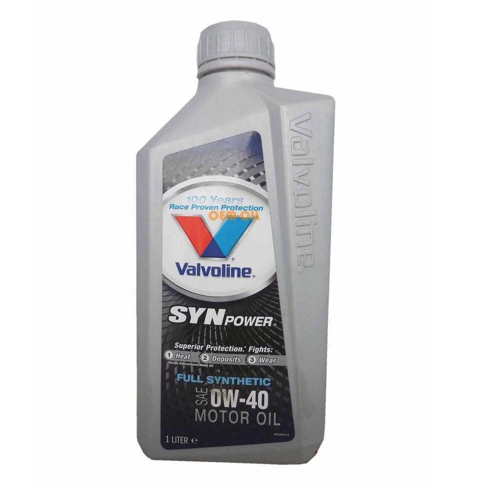 Valvoline Syn Power 0W-40 1L | BBN E-Shop