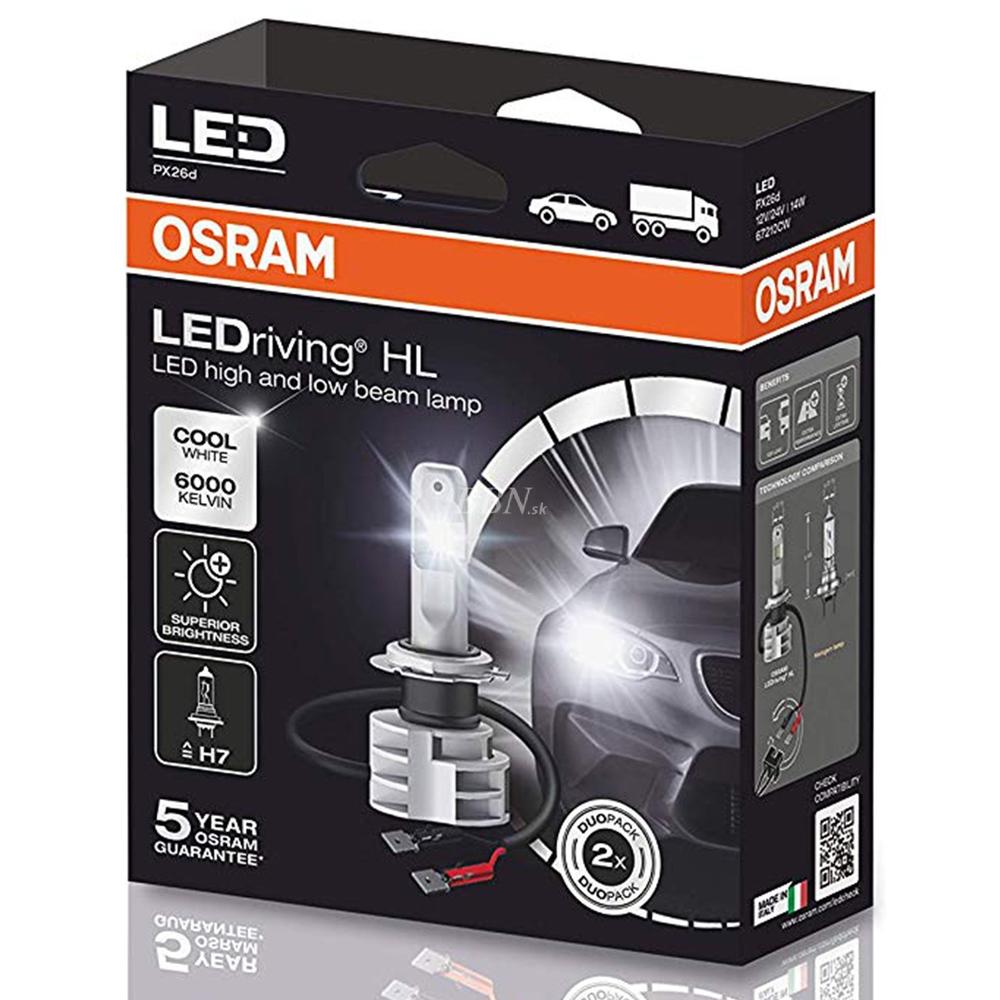 Osram LEDriving HL H7 LEDSet 6000K LED pre diaľkové a tlmené svetlá | BBN E-Shop