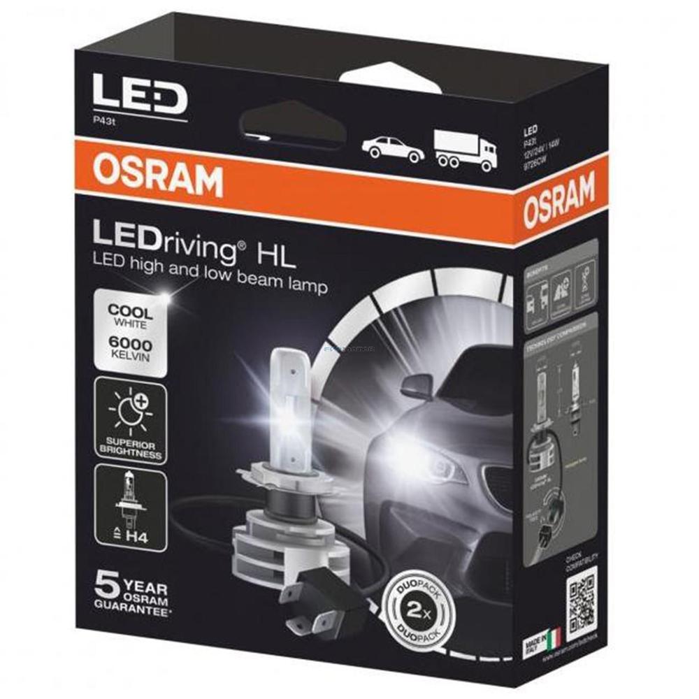 Osram LEDriving HL H4 LEDSet 6000K LED pre diaľkové a tlmené svetlá | BBN E-Shop